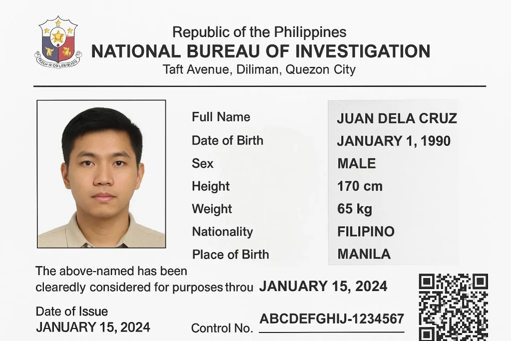 NBI Clearance in the Philippines 2025 - Police Clearance Philippines