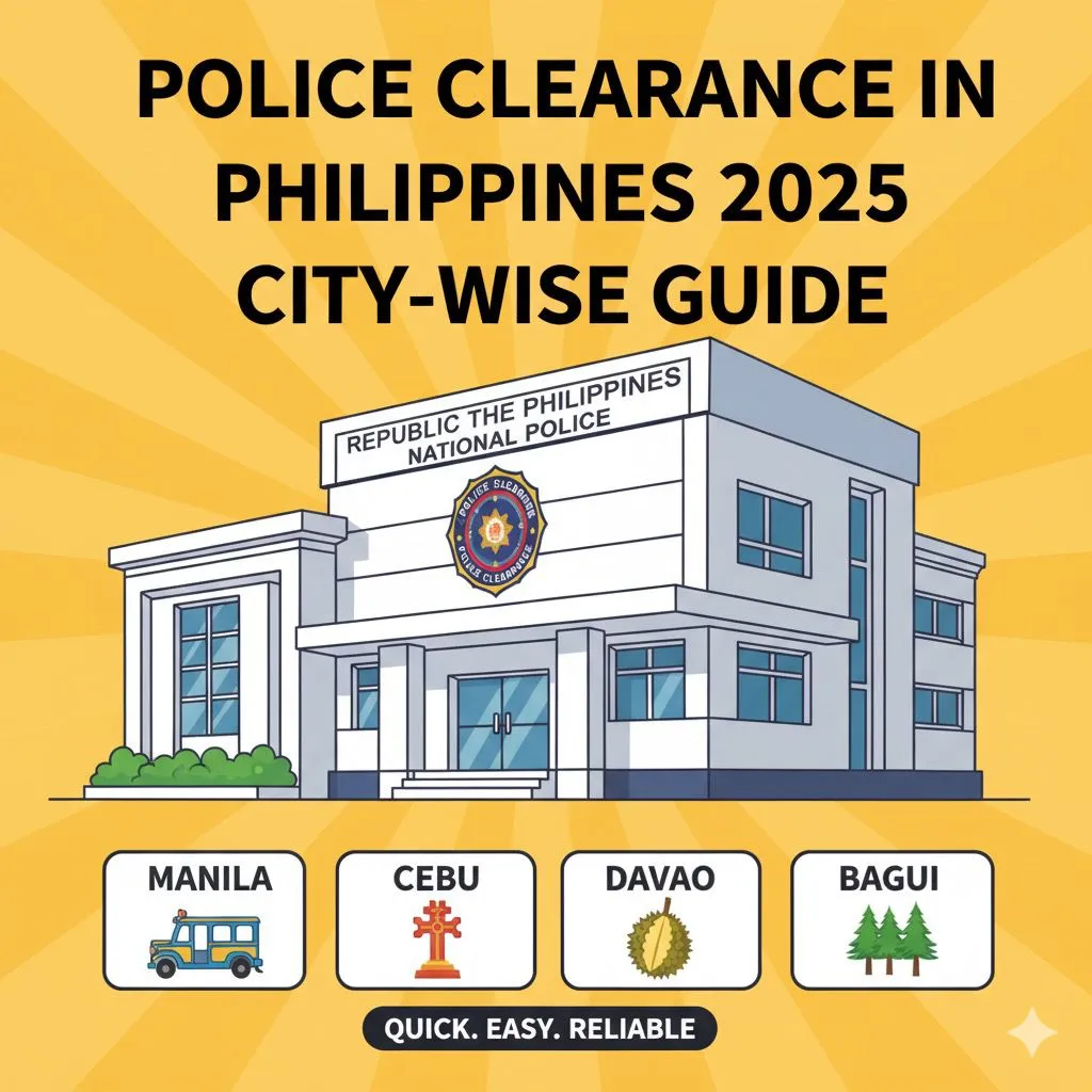Police Clearance in Philippines 2025 City Wise Guide - Police Clearance Philippines